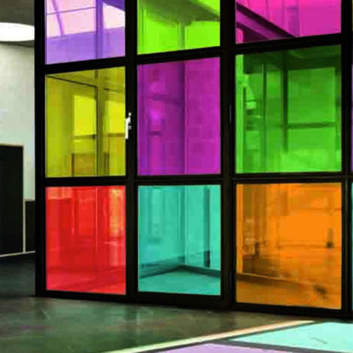 Klingshield Coloured Window Film (Green) - 150cm x 200cm