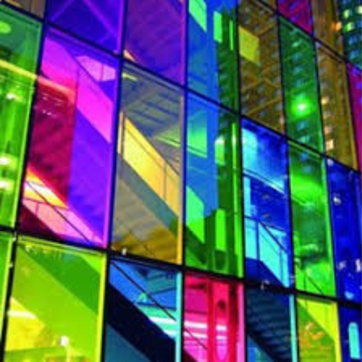Klingshield Coloured Window Film (Blue) - 150cm x 200cm