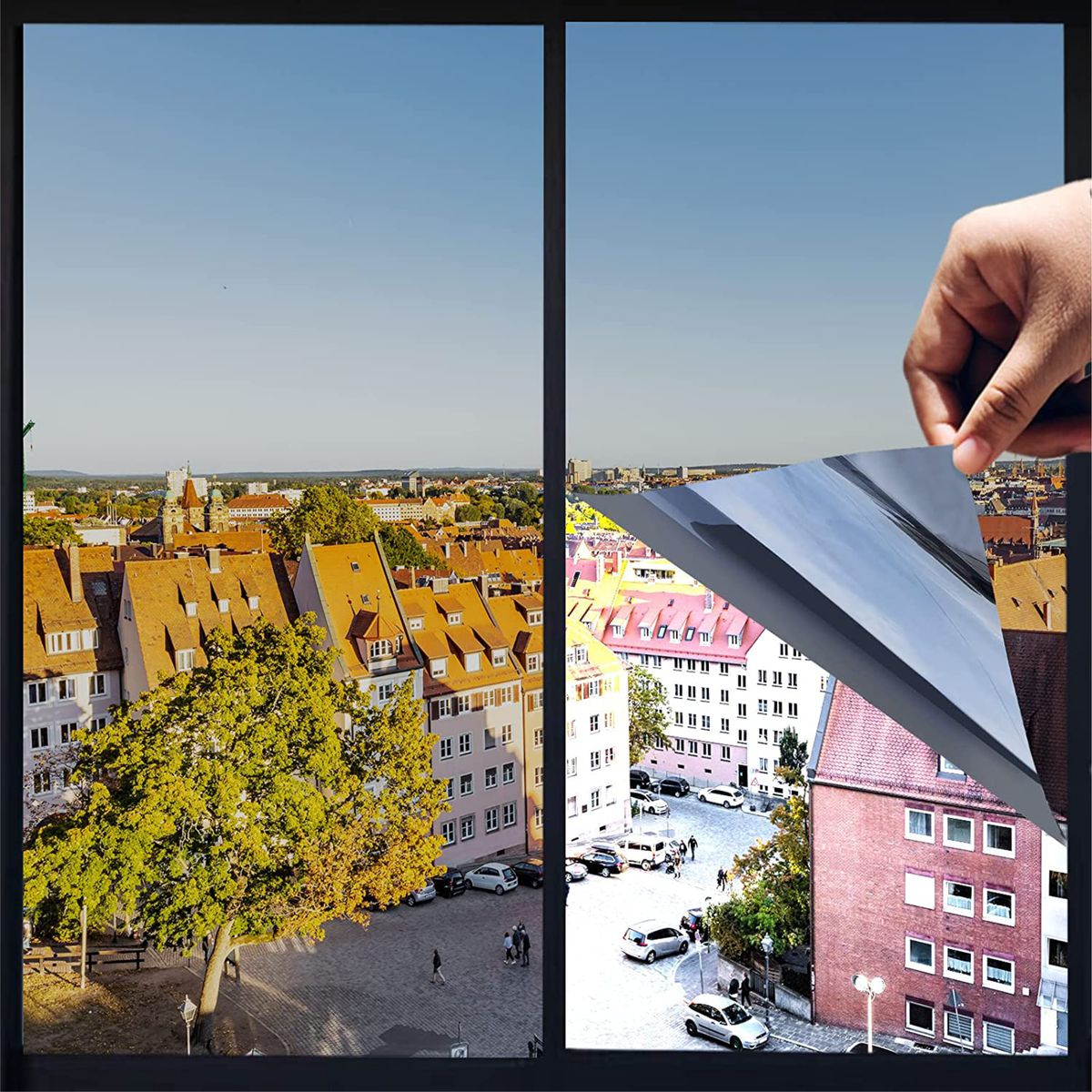 Klingshield Silver Mirror 20% Reflective Window Film - 1.5m x 10m
