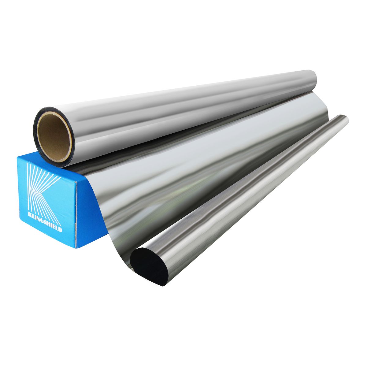 Klingshield Silver Mirror Reflective Deluxe 5% Window Film - 1.5m x 5m